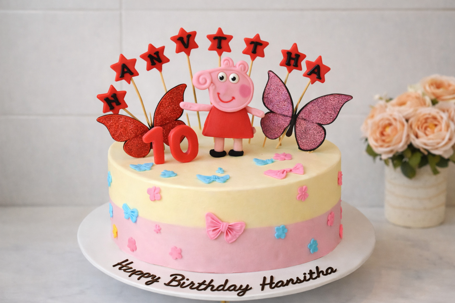Peppa Pig Cake Collection in Hyderabad | Custom Kids Birthday Cakes ...