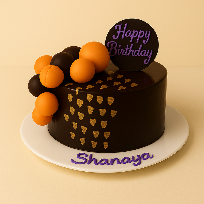 Choco Luxe Balloon Cake – Brown Bear Bakers