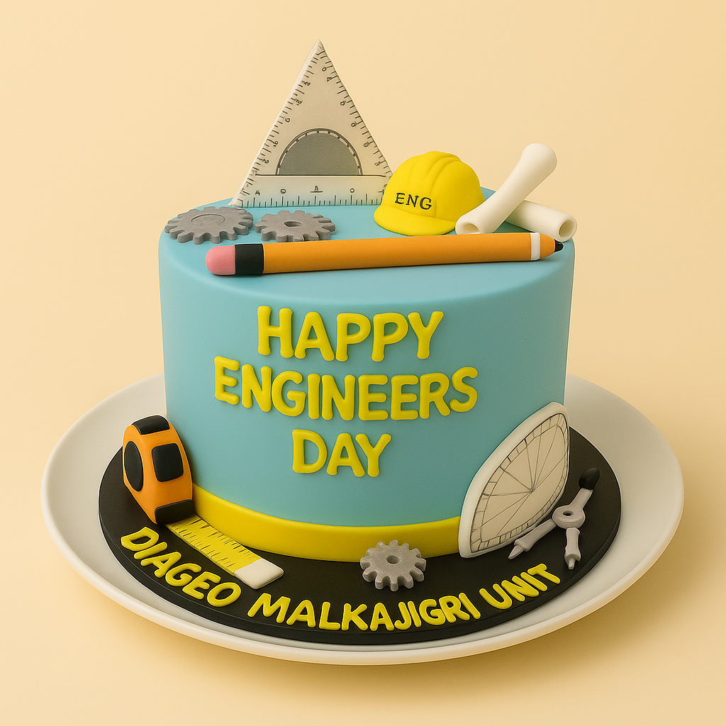Engineering Tools Theme Cake – Brown Bear Bakers