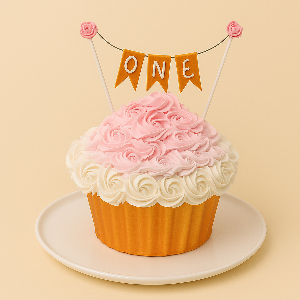 Giant Cupcake Cake – Brown Bear Bakers