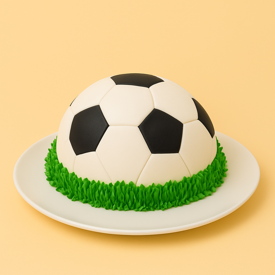 Sports Theme Cake – Brown Bear Bakers
