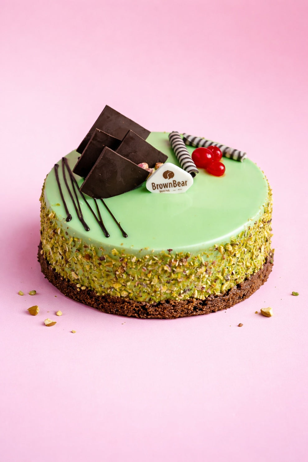 Pista Cake – Brown Bear Bakers